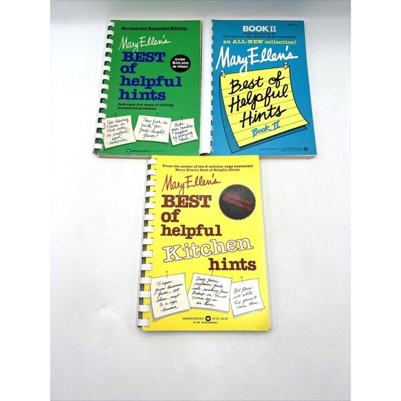Other | Mary Ellens Best Of Helpful Hints Books By Mary Ellen Pinkham ...